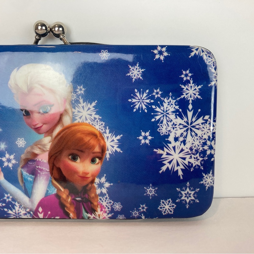 Disney Frozen Anna & Elsa Clutch Clasp Wallet Purse B… - Gem